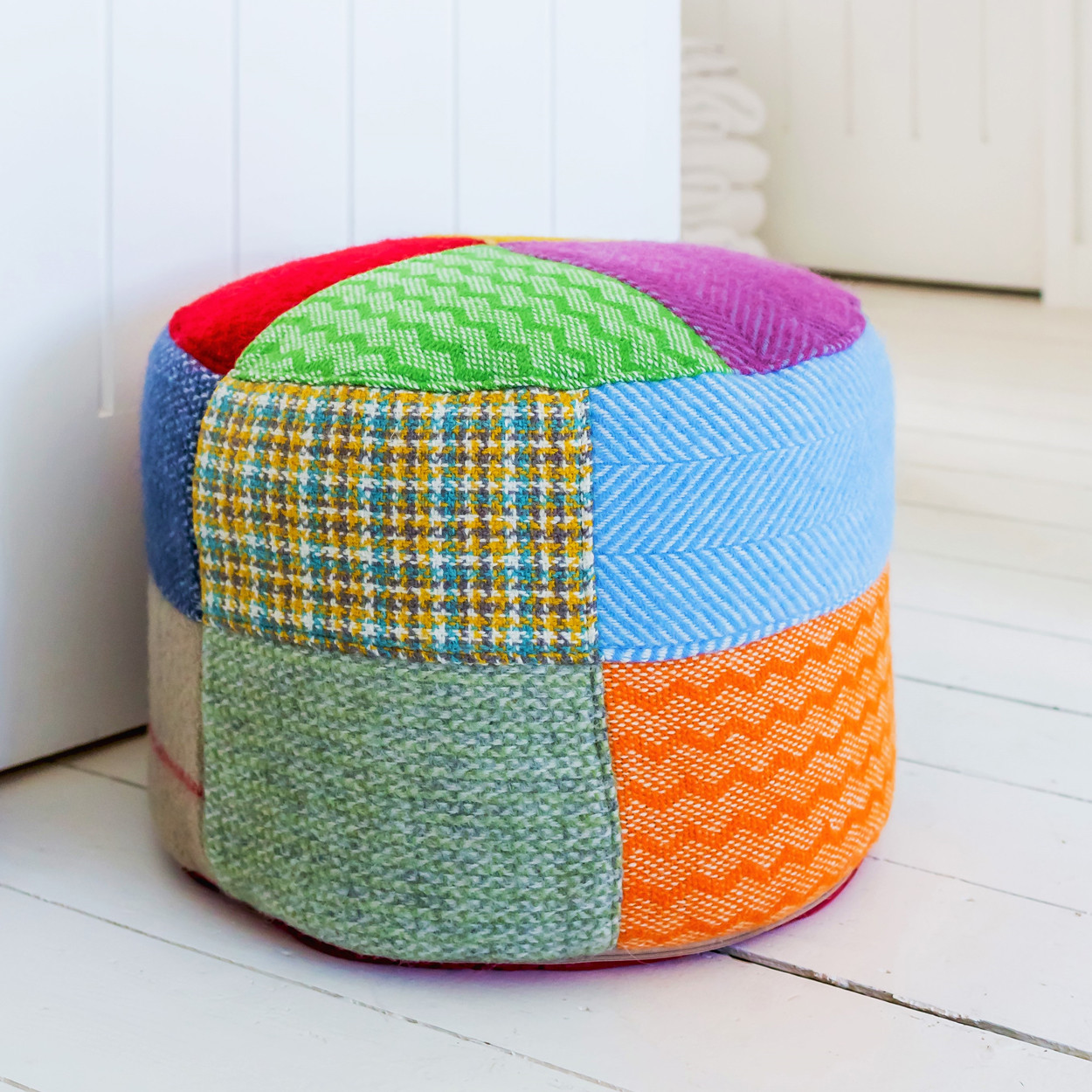 Patchwork Pouf Lifestyle